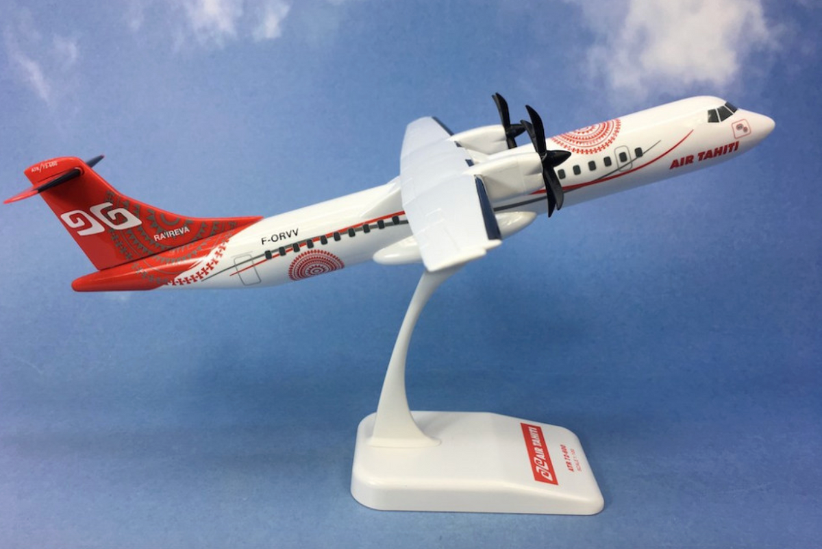 Air Tahiti ATR 72 Tattoo - Skymarks - Scale 1/100 – wikitiki.com